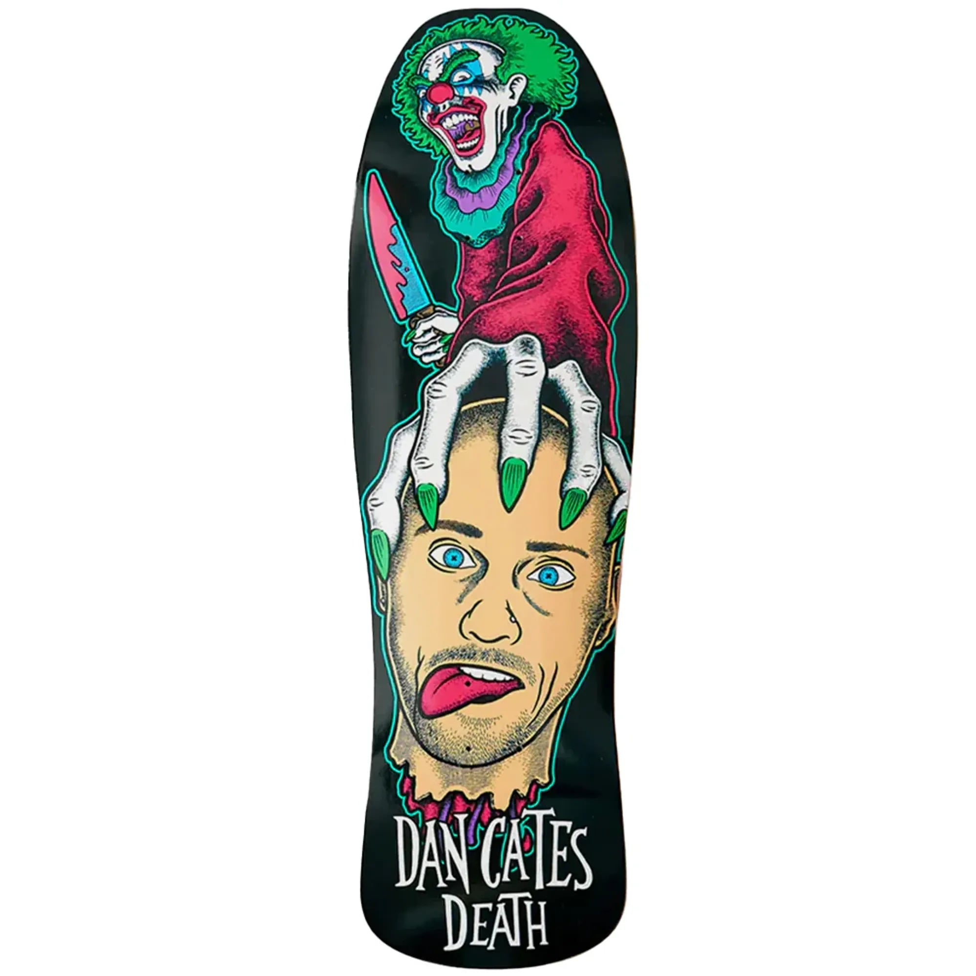 Death Deck Dan Cates Clown 9.375 Inch – Custom Riders